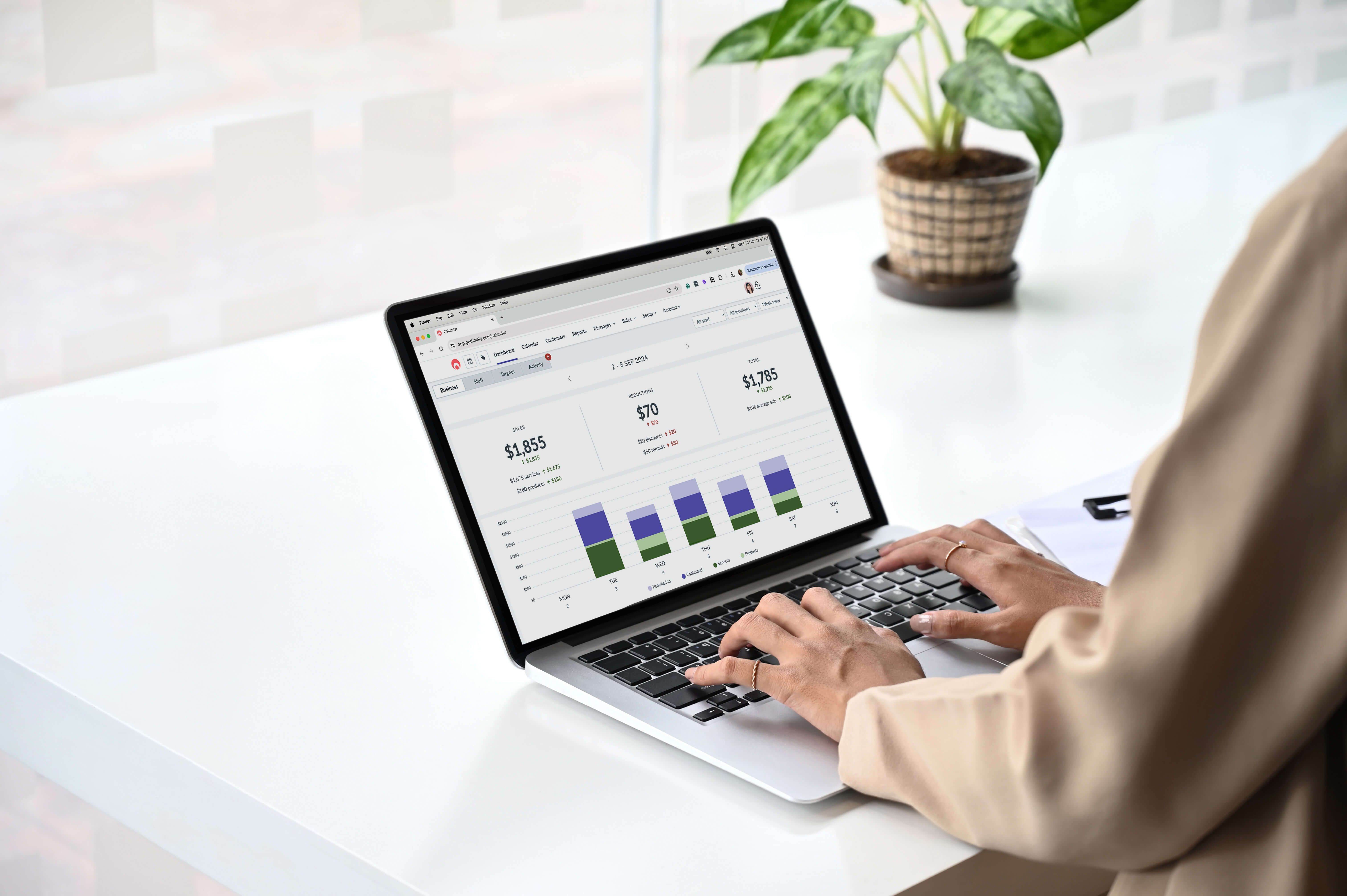 Business admin software | Timely